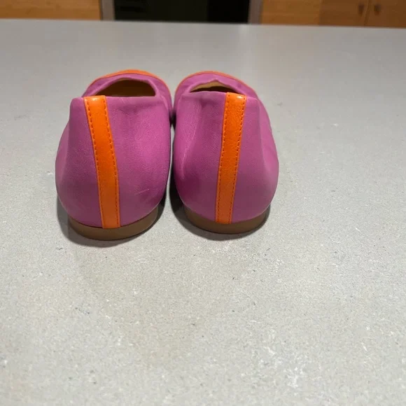 J. Crew | Shoes | J Crew Cece Color Block Ballet Flats 55 M | Poshmark